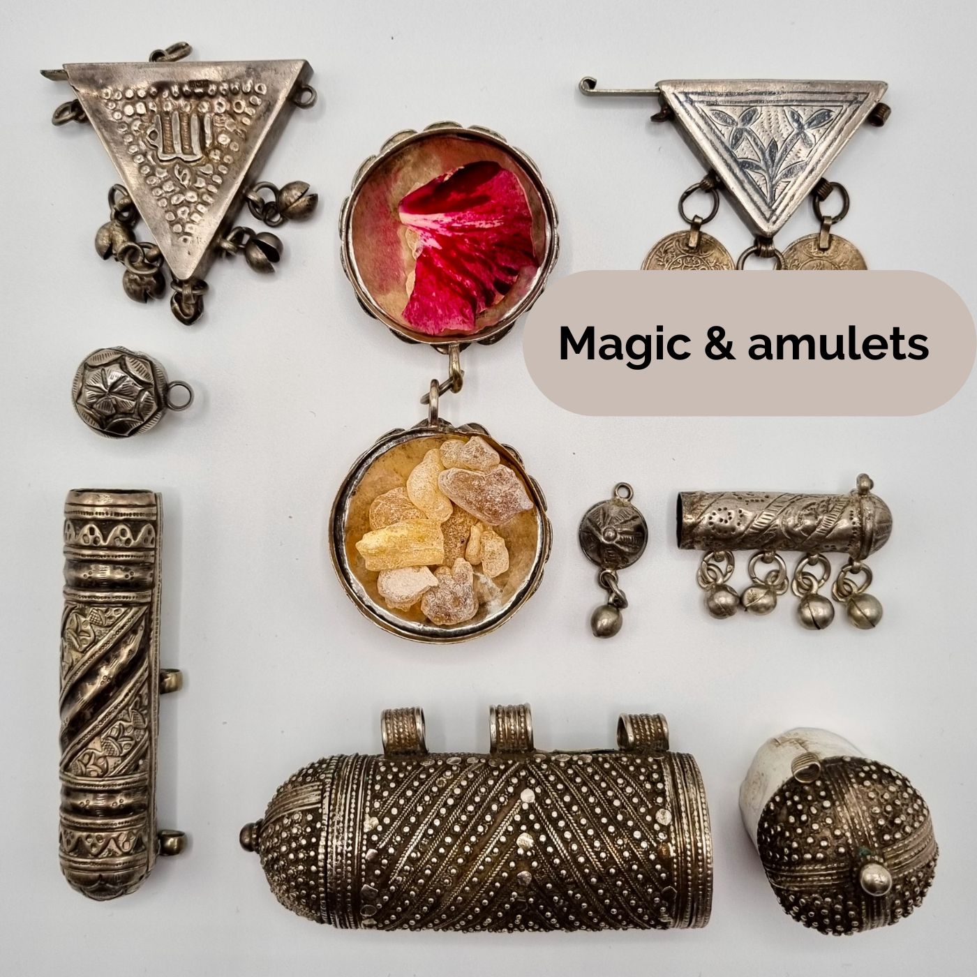 Bedouin Silver | Opening amulets cover - Bedouin Silver | Jewellery ...